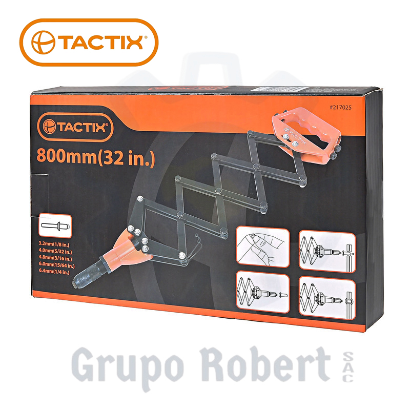 REMACHADORA TIPO ACORDEON #217025 TACTIX – Grupo Robert SAC.